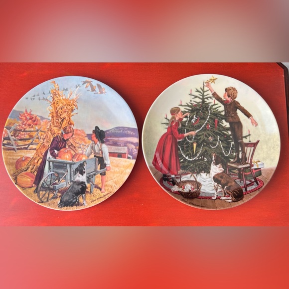 Knowles | Art | Vintage Edwin Knowles Collectors Plates | Poshmark
